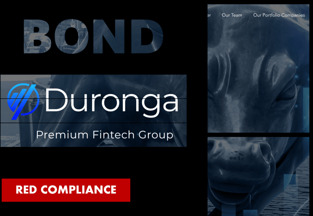 Red Compliance Rating For The Duronga And BDSwiss Bond!