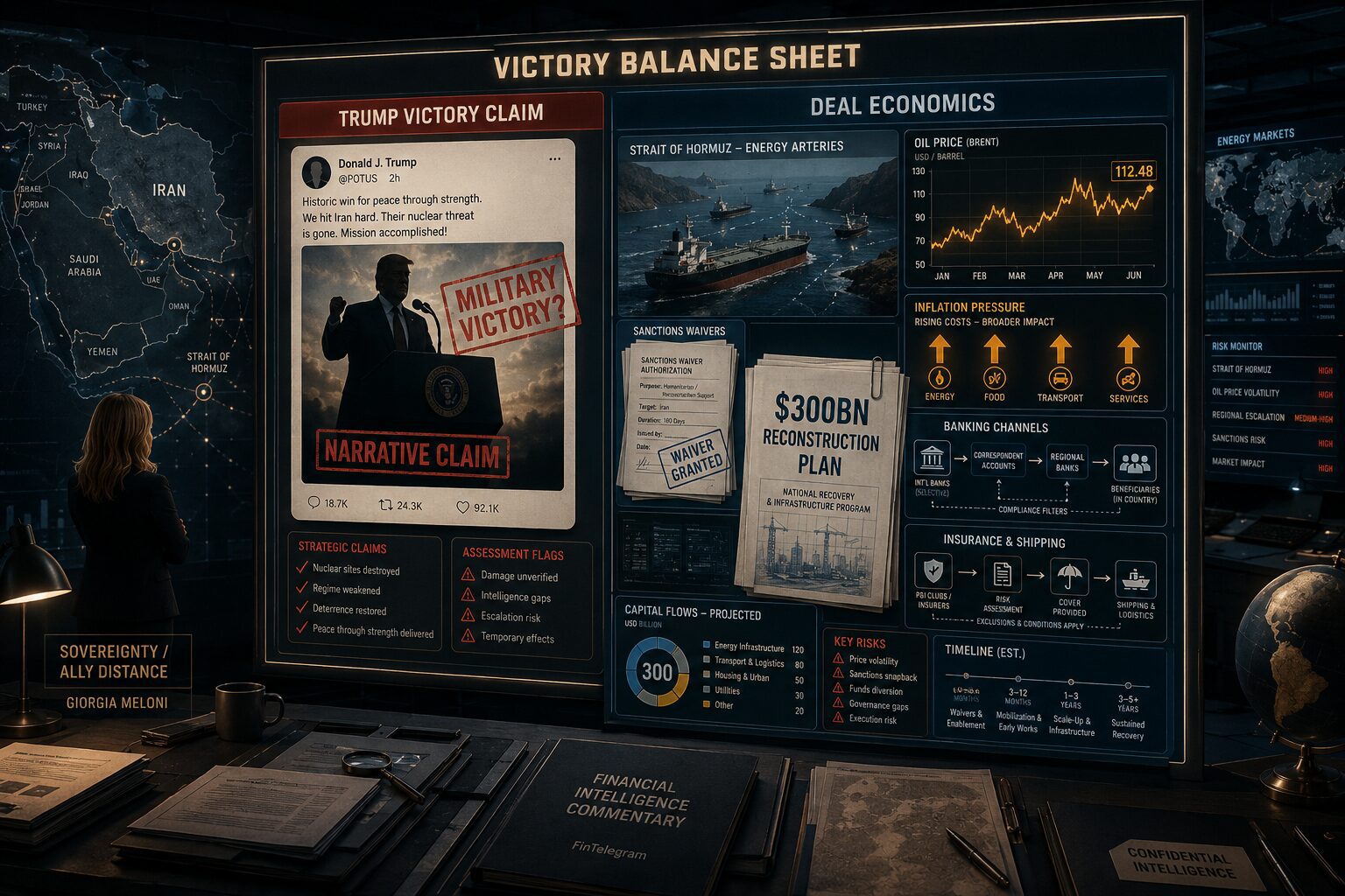 Trump’s Strange Victory: Meloni, Hormuz, and the $300 Billion Price Tag ...